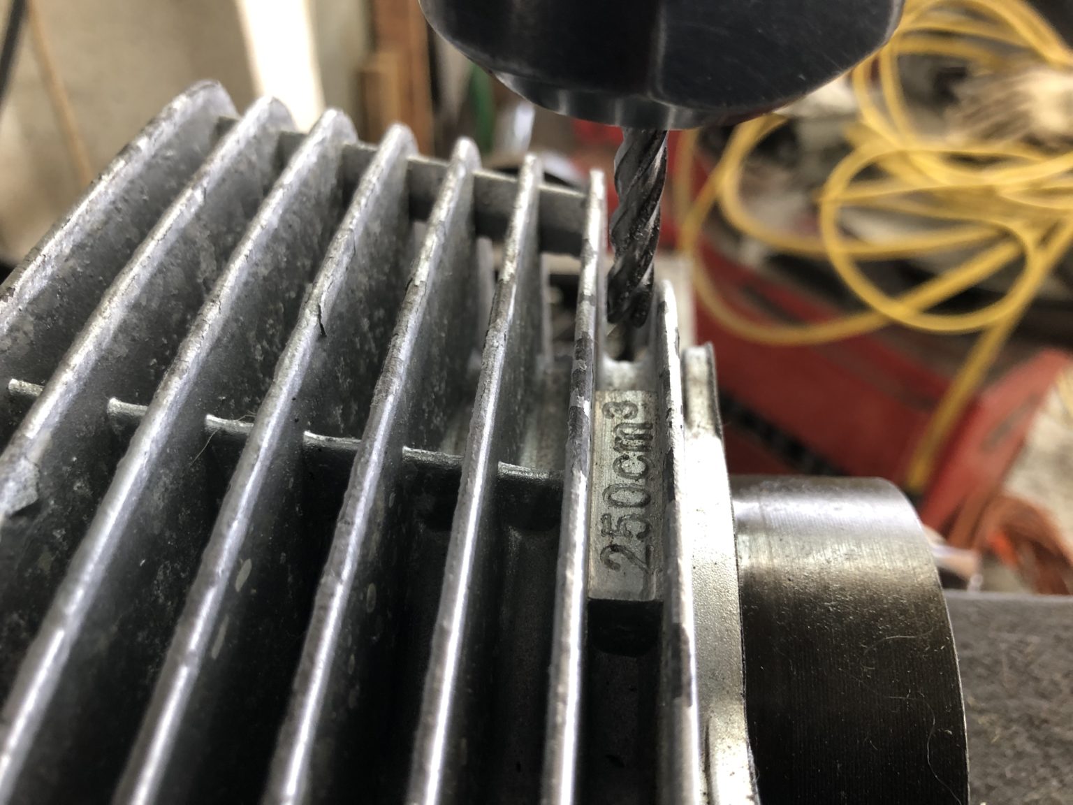 CG250 engine project begins in earnest | Andrew Withams Website